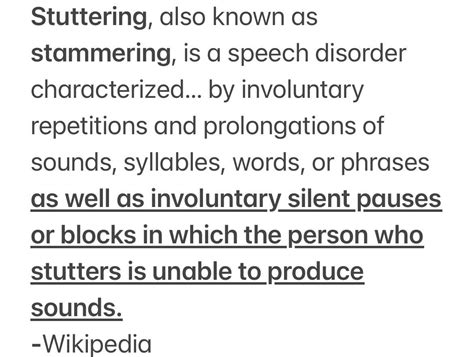I Have A Phd In Cognitive Psychology And I See Typical Stuttering Not