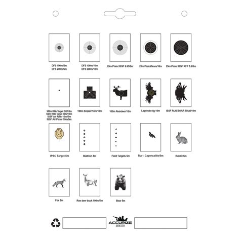 Accurize Laser Target Practice System Sport Shooting Depot