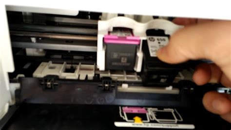 طريقة تغيير أحبار طابعة اتش بي Hp Youtube