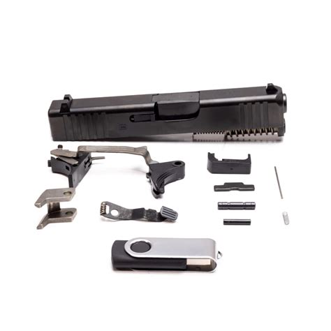 Ghost 43 3d Printed Parts Kit W Files Rails Official Ghost Guns Shop