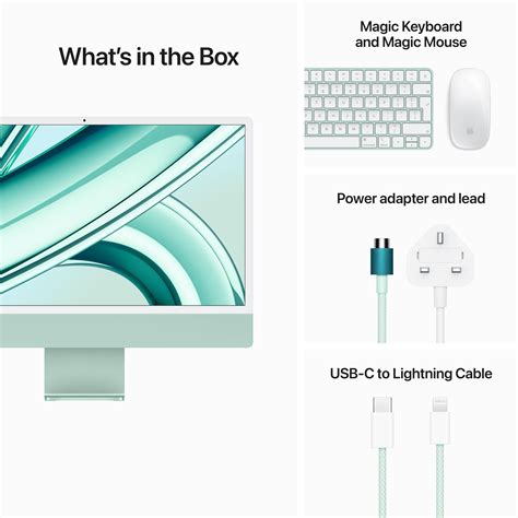 Imac 24″ Green M3 8 Core Cpu 8 Core Gpu 256gb Sync
