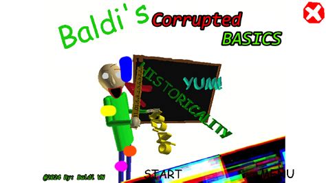 Baldis Corrupted Basics By Baldis Basics Official Vn