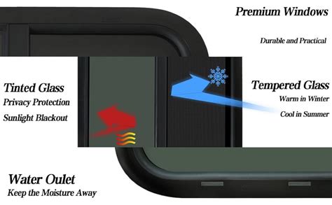 Amazon Com Aucuda RV Emergency Window Latch Metal EXIT Window Locks Camper Egress Window