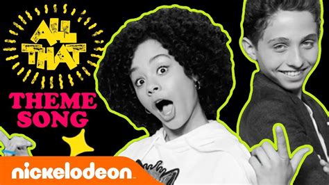 All New All That Theme Song 🎵 Ft Tlc And Kenan Thompson Nick Youtube
