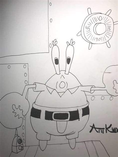 Mr Krabs Artwork Art