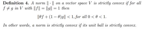 Solved Let V Be A Normed Vector Space And W A Subspace Of Chegg