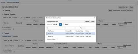 Oracle Hcm Cloud Inbound Integration Through Hcm Data Loader Open