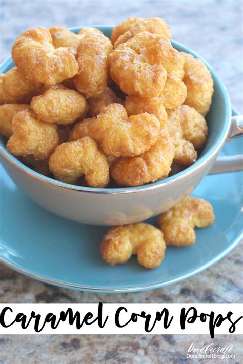 Doodlecraft Caramel Corn Pops Recipe