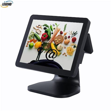 Pcap Touch Screen Order System Restaurant Pos System With 8 Digital Led