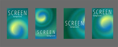 현대 추상 화면 커버 세트 멋진 그라데이션 모양 컴포지션 미래지향적인 디자인 0명에 대한 스톡 벡터 아트 및 기타 이미지 0