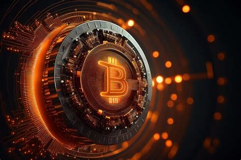 Premium Photo Bitcoin Blockchain Crypto Currency Digital Money