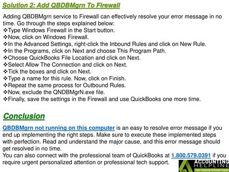 Ppt Complete Solution For Qbdbmgrn Not Running On This Computer Issue Powerpoint Presentation