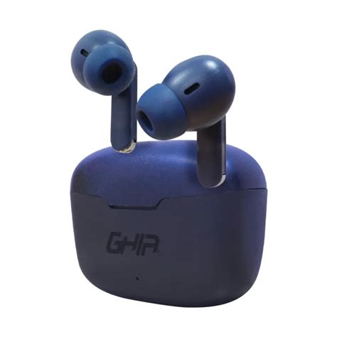 Aud Fonos Ghia Tws A Inal Mbricos Bluetooth Estuche De Carga Azul Tws A Hartunning