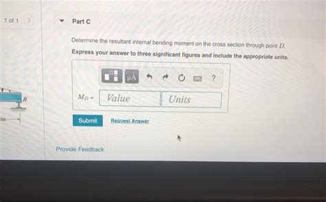 Solved Problem Part Determine The Resultant Internal Chegg