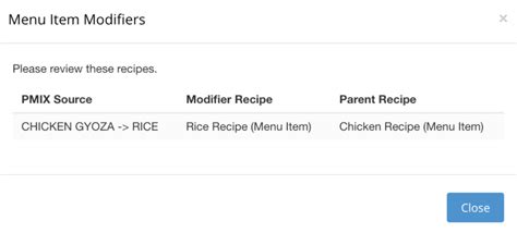 Menu Analysis Troubleshooting Menu Items And Modifiers MarginEdge