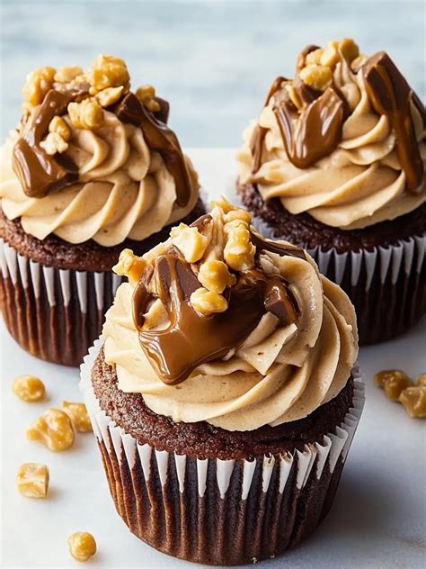 High Protein Snickers Cupcakes For Guilt Free Indulgence Recipes By Kylie