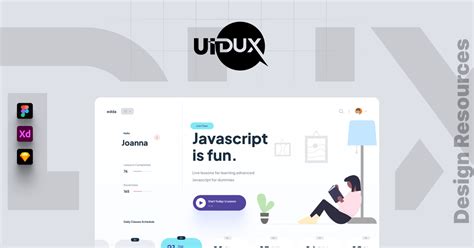 Edda Online Learning Dashboard Ui Adobe Xd Resources Uidux