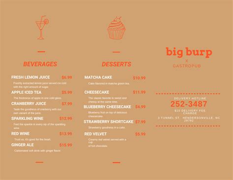 Free Chalkboard Menu Template To Edit Online