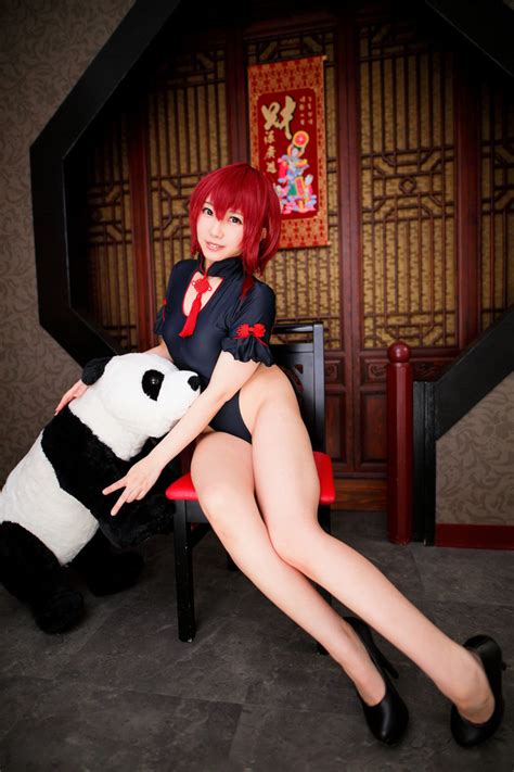 Female Ranma Saotome Cosplay Has Legendary Legs Sankaku Complex
