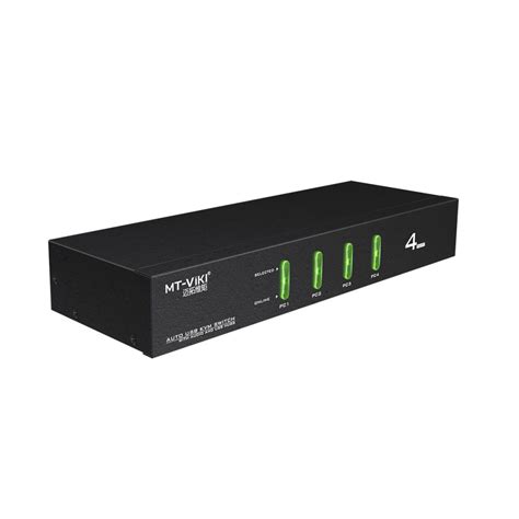 Vga Kvm Switch 4 In 1 Out 1080p 60hz With Audio Mt Viki