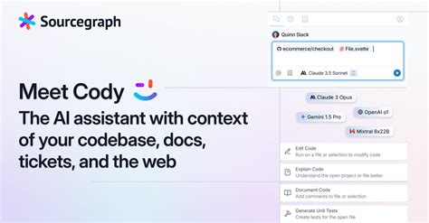 cody ai coding assistant sourcegraph