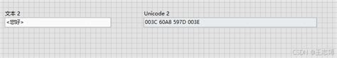 labview unicode编码 labview 修改编码 csdn博客