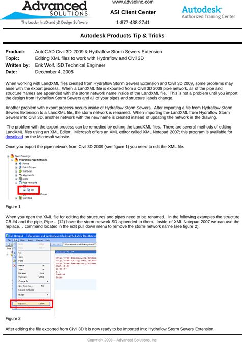 editing xml files to work with hydraflow and civil 3d 120408 xmlfiles