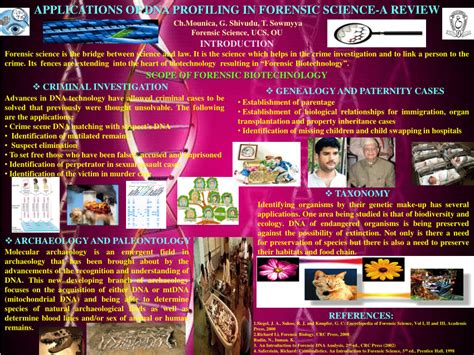 PDF Applications Of DNA Profiling In Forensic Science A Review