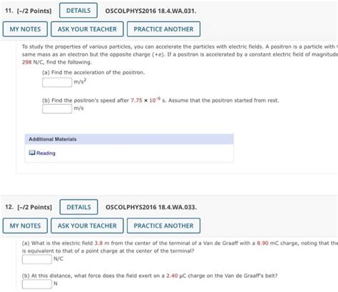 Solved If Two Equal Charges Each Of 1c Each Are Separated In