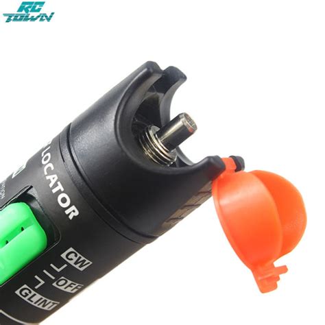 Optical Fiber Visual Fault Locator Fiber Optic Cable Tester Meter Red Light Pen With Mm