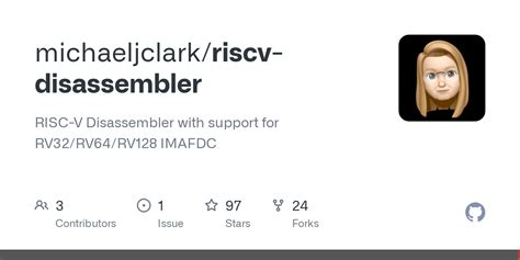 Github Michaeljclarkriscv Disassembler Risc V Disassembler With