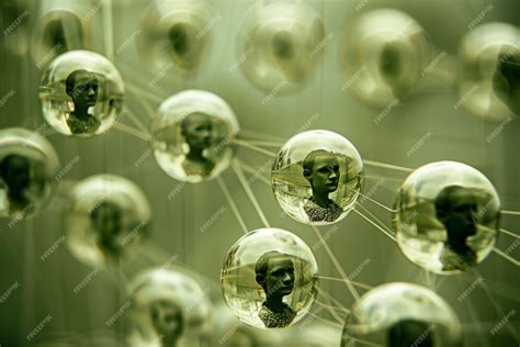 Premium Photo Visual Networking Social Media And Digital Communication