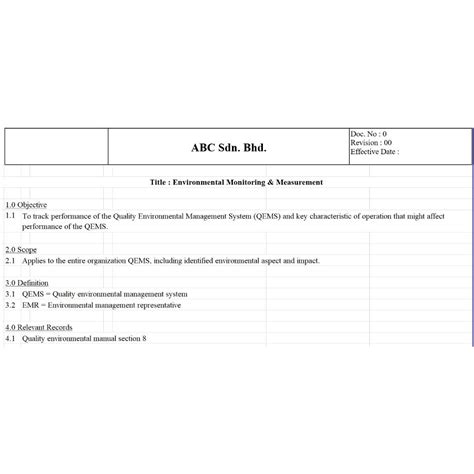 5 Stars Rating ！full Iso 14001 Office Templates Include Sop Flowchart Training Guide And Etc