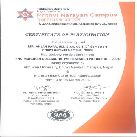 Anjan Parajuli On Linkedin Japan Nepal Muroran Prithvinarayancampus Tribhuvanuniversity