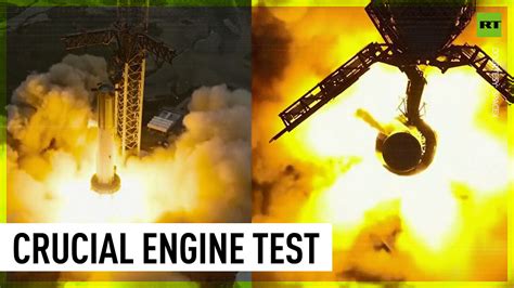 Spacex Test Fires Super Heavy Booster For Starship Rocket