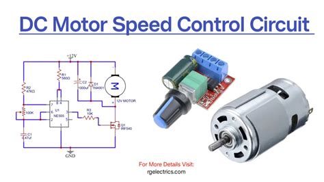 Dc Motor Speed Control Circuit Using A 555 Timer Ic — Rg Electrics