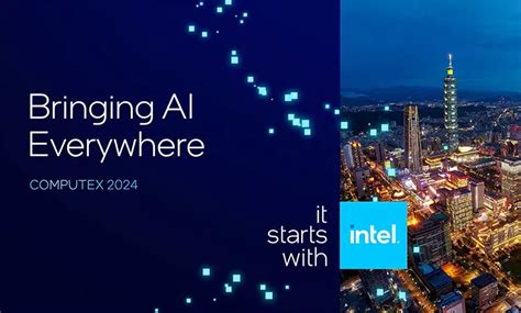 Intel Computex 2024 Keynote Le Géant Bleu Présente Ses Dernières Innovations Ia • Pause Hardware