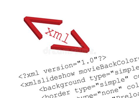 Source Code Xml Vector Stock Vector Illustration Of Communication