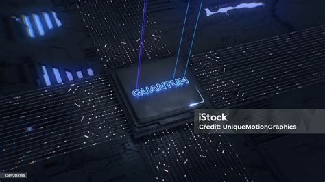 퀀텀디지털 미래 텍스트 첨단 기술 개념 시각화 회로 기판 Cpu 프로세서 마이크로칩 은 신경 네트워킹 및 클라우드 컴퓨팅 데이터의 인공 지능 디지털화를 시작합니다 양자