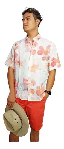 Guayabera De Lino Colombiana Manga Corta Original Jon Sone Envío Gratis