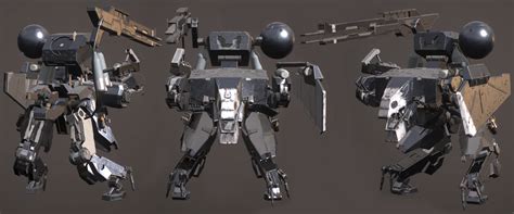 Edward Koh Mgsv Metal Gear Sahelanthropus 3d Model