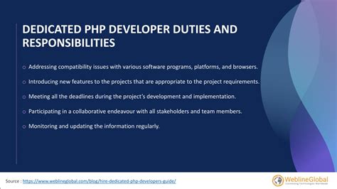 PPT Hire Dedicated PHP Developers A Comprehensive Guide PowerPoint Presentation ID