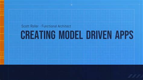 Creating Model Driven Apps In Dataverse Youtube