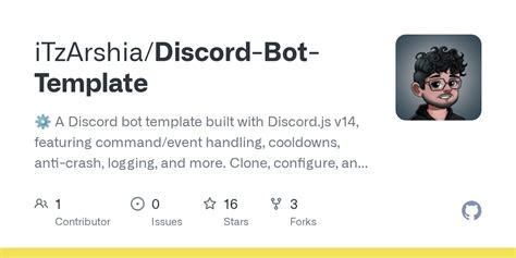 Github Itzarshiadiscord Bot Template ⚙️ A Discord Bot Template