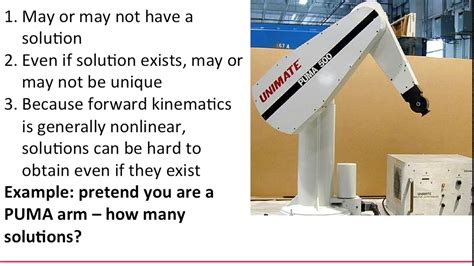 Intro2robotics Lecture 8 Inverse Kinematics Youtube