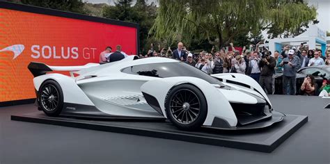 The F1 Inspired Mclaren Solus Gt Boasts An Impressive V10 Engine Will
