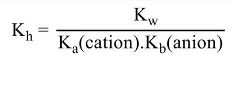 Chemistry 4 3 3 Relationship Between Hydrolysis And Protolysis