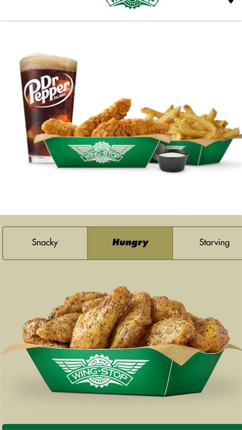 Wingstop Wings Or Tenders Rwings