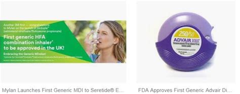 Seretides First Generic Drug Was Officially Launched In The Us And The Price Dropped By 70