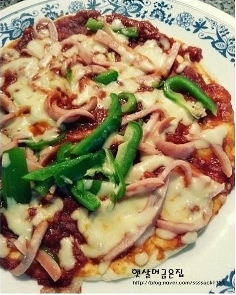 초간단 또띠아 피자 만드는 법